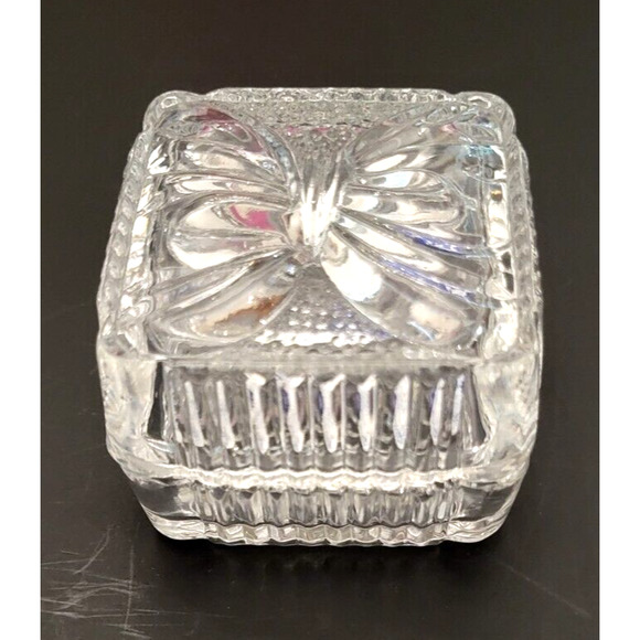 Crystal Clear Industries | Accents | Vintage Lead Crystal Trinket Box ...